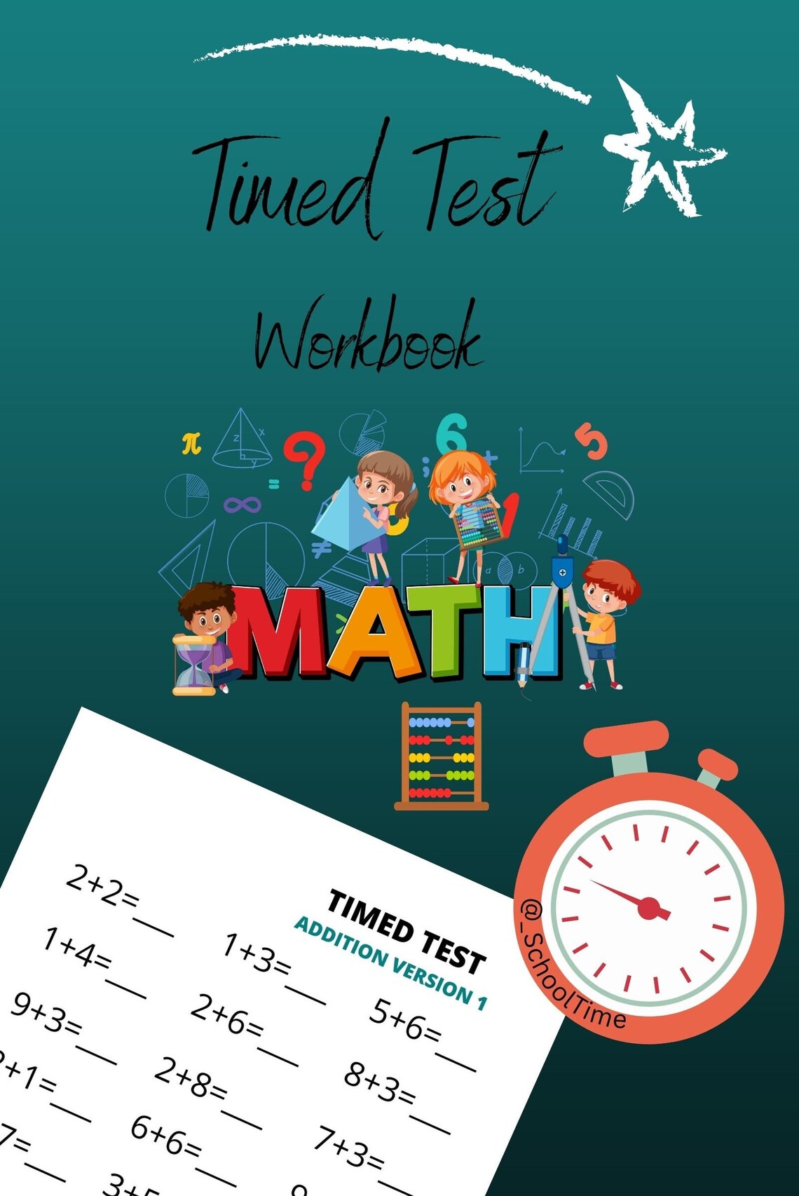 Timed Test Workbook - Etsy