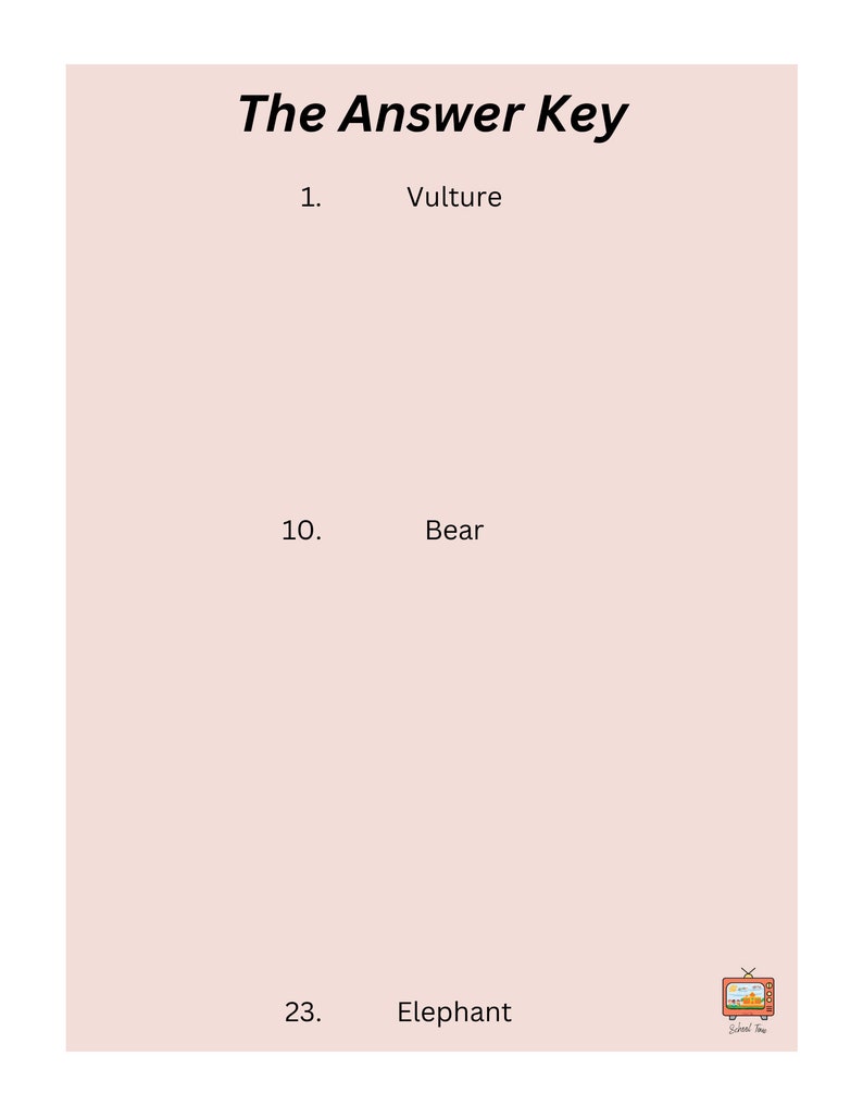 Name and Color the Animals Coloring Book - Etsy