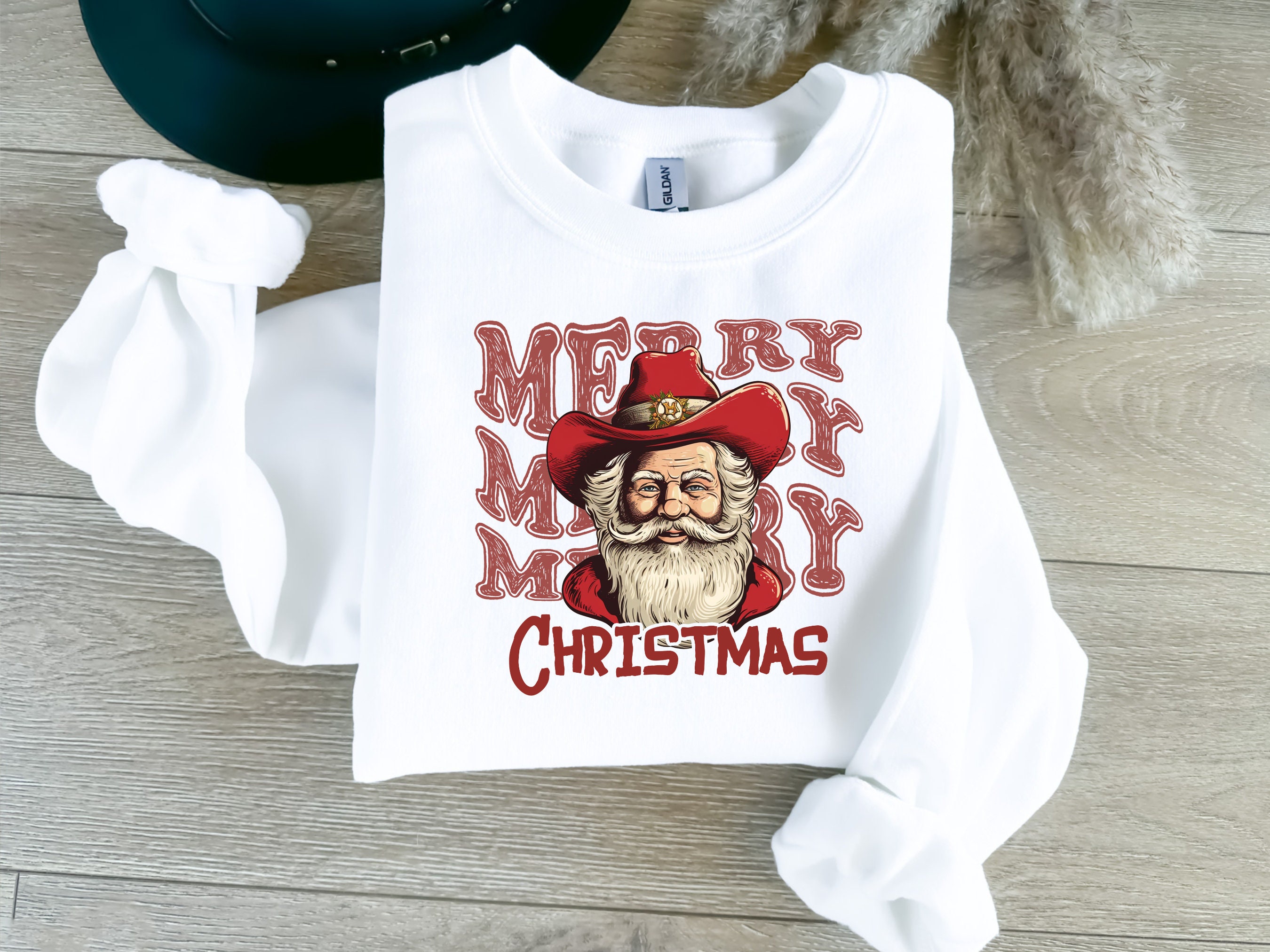 Merry Merry Merry Christmas Western PNG Western Christmas PNG Western ...