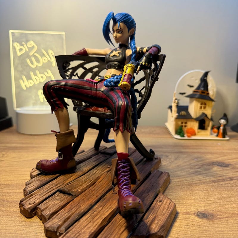 Arcane Jinx Figure - Etsy