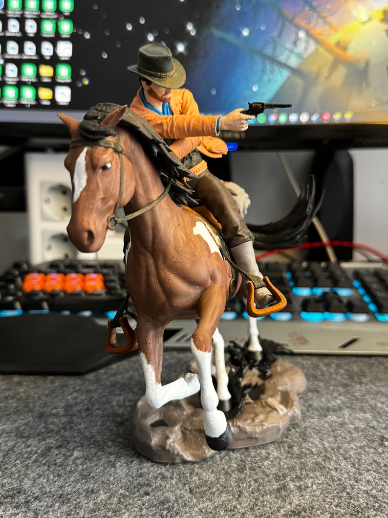 Arthur Morhan Figure RDR2 - Etsy