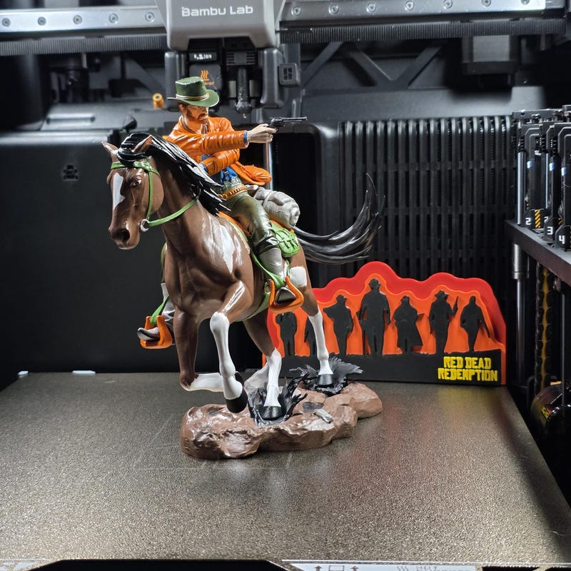 Rdr2 Arthur Morgan Action Figure - Etsy