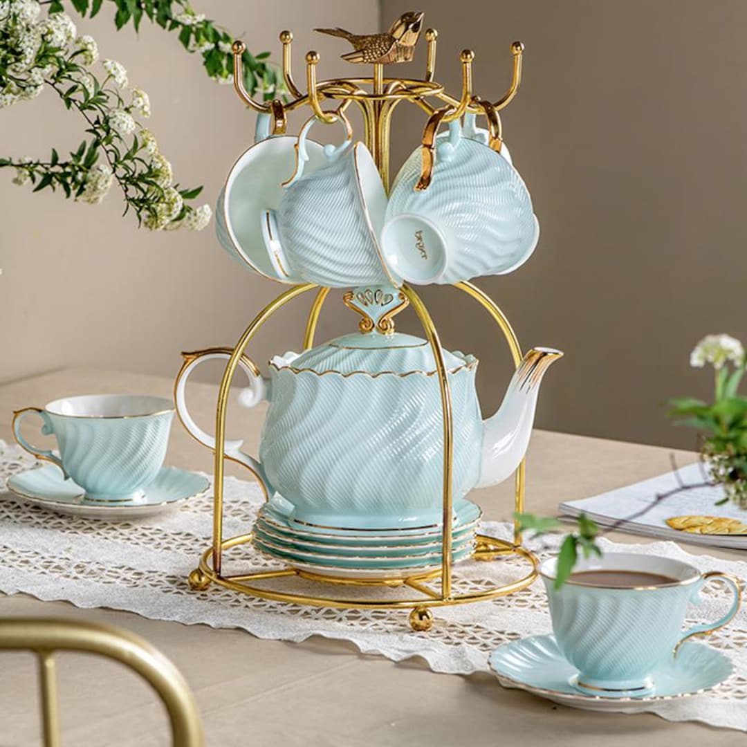 Exquisite Ceramic Tea Sets, Ceramic Light Luxury Afternoon Tea Sets, Coffee Sets, Coffee Cup ...