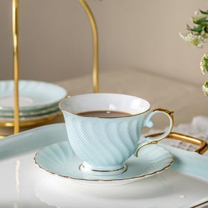 Exquisite Ceramic Tea Sets, Ceramic Light Luxury Afternoon Tea Sets, Coffee Sets, Coffee Cup ...