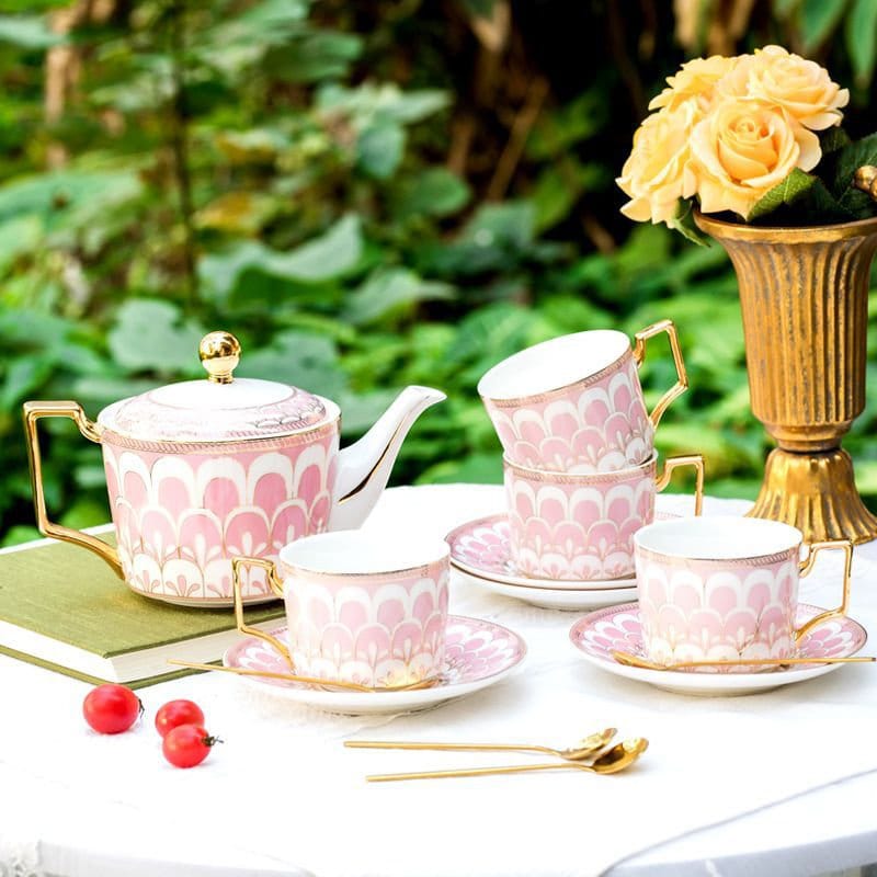 Pink Tea Set - Etsy