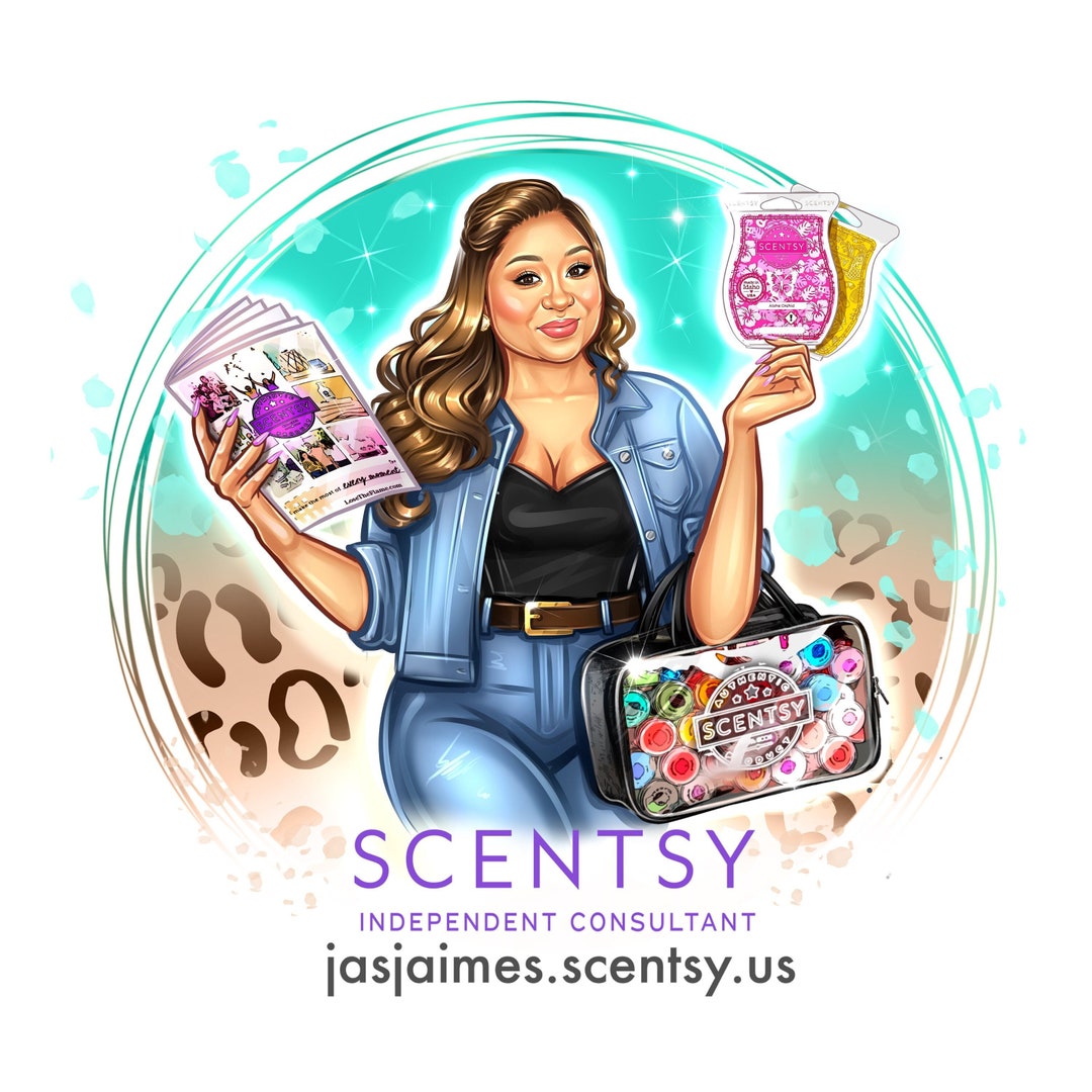 Scentsy Consultant Logo, Scentsy, Scentsy Cartoon Logo, Scented Wax ...
