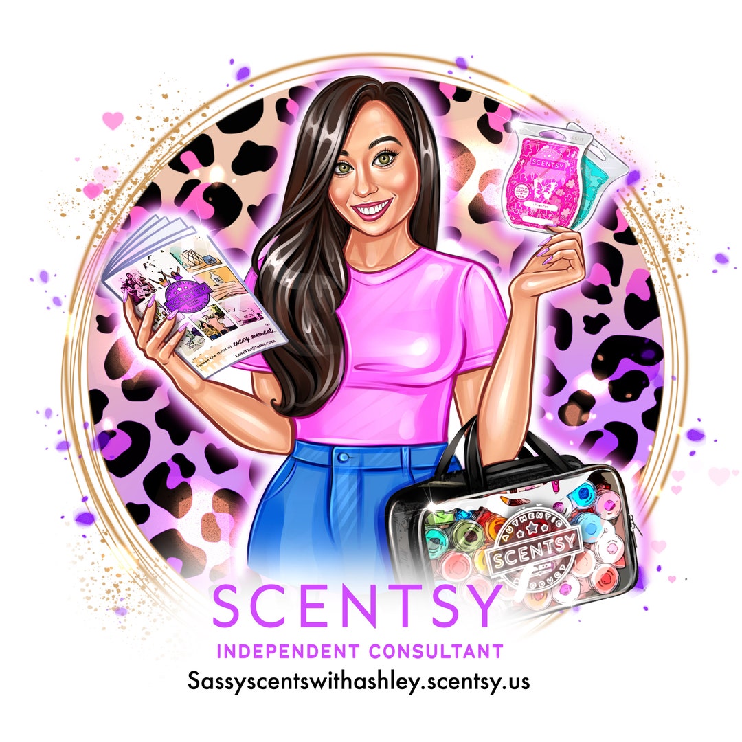 Scentsy Consultant Logo, Scentsy, Scentsy Cartoon Logo, Scented Wax ...