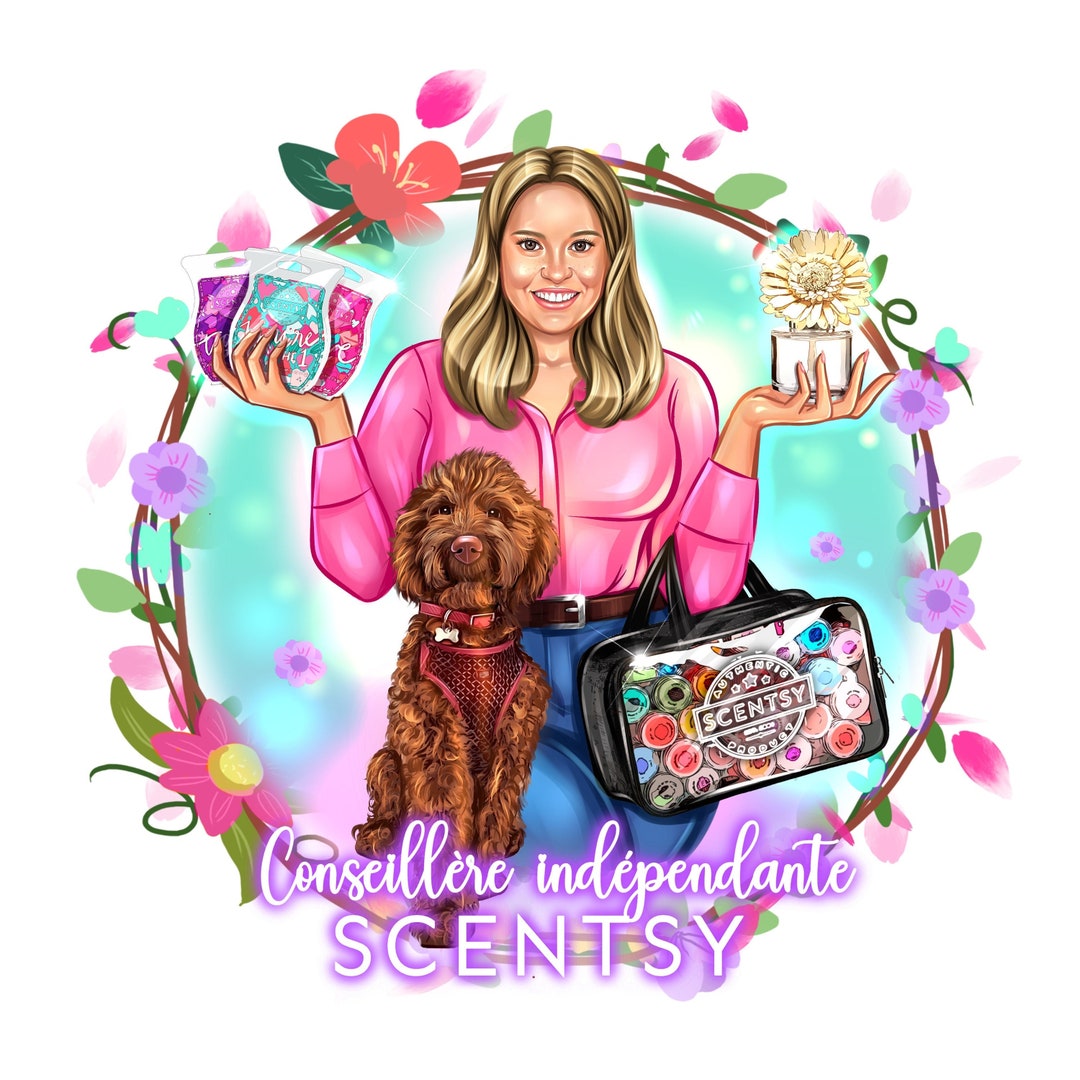 Scentsy Consultant Logo, Scentsy, Scentsy Cartoon Logo, Scented Wax ...