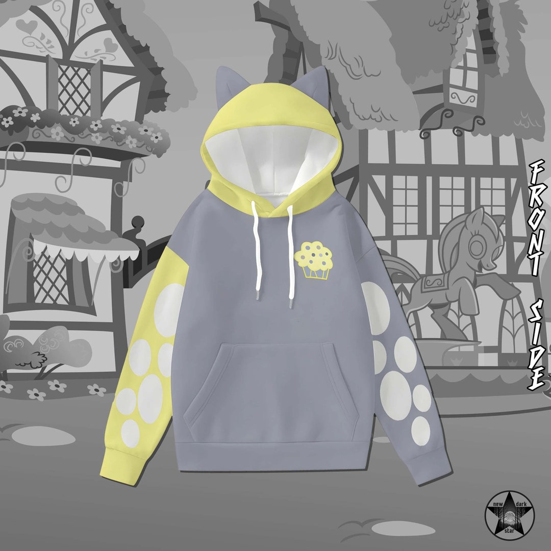 Derpy Hooves (mlp Inspired) - Unisex Hoodie With Ears - Etsy