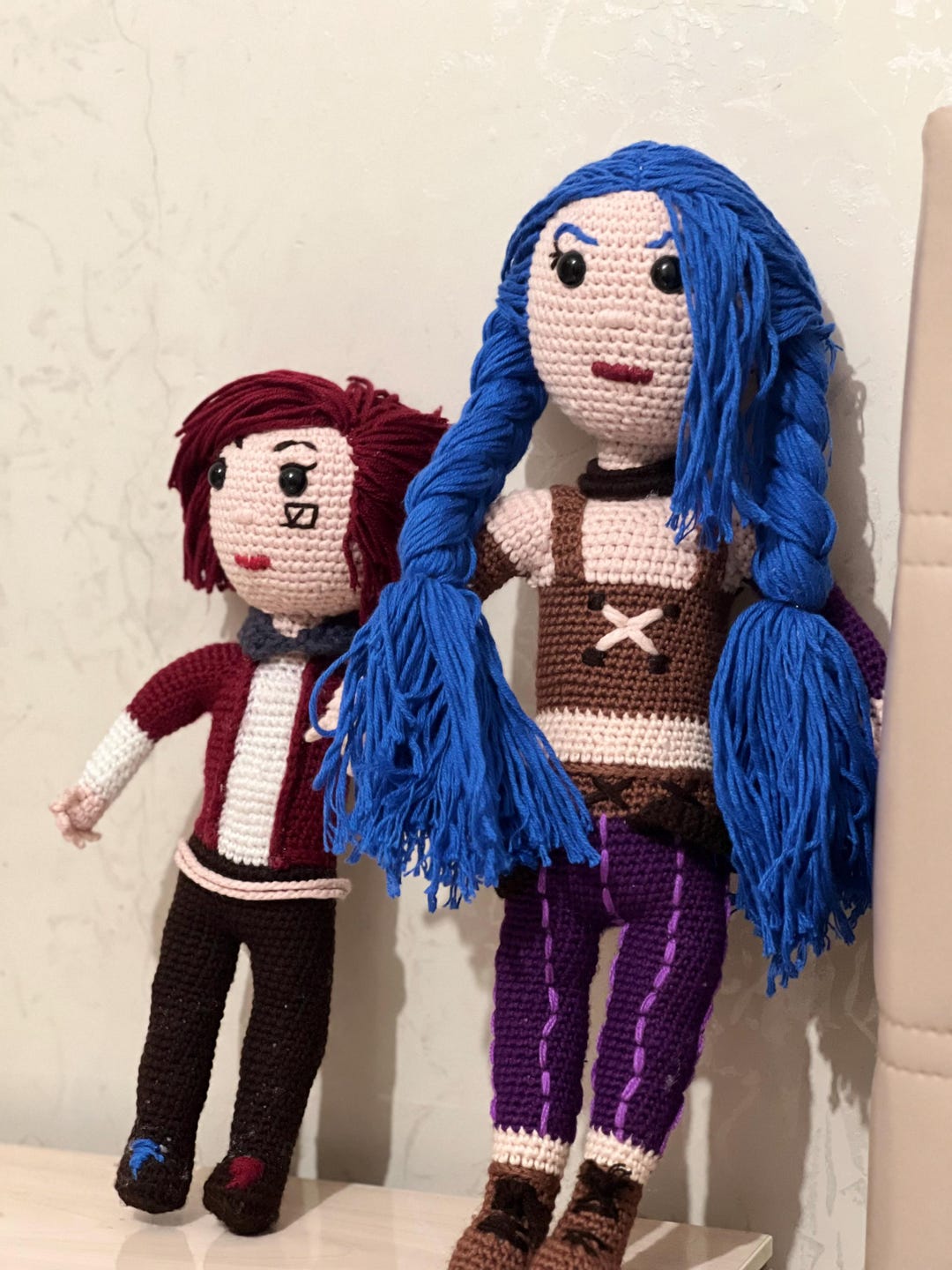 Arcane Jinx - Vi Crochet Knitted Doll | the Greatest New Year's Gift ...