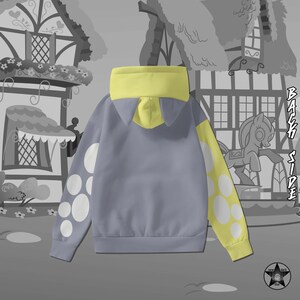 Derpy Hooves (mlp Inspired) - Unisex Hoodie With Ears - Etsy