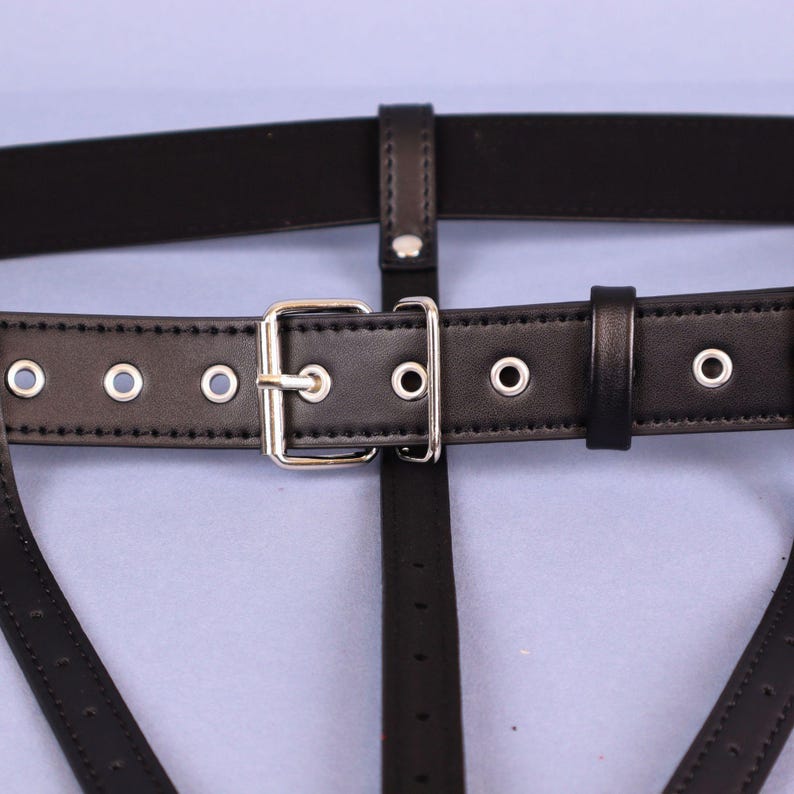 Forced Orgasm Harness Massage Stick Belt Female Masturbator Harnesses