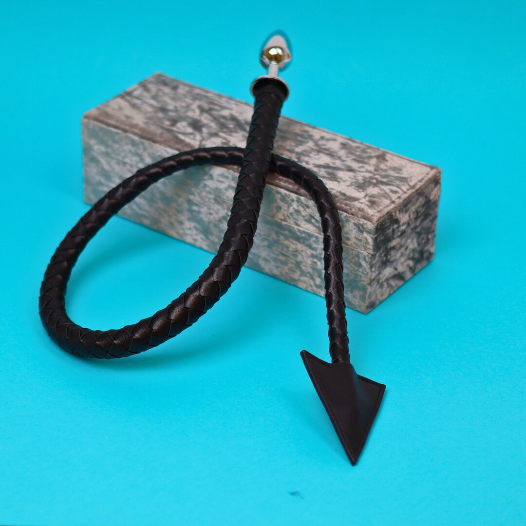 Devil Tail Anal Plug Cosplay Sex Toy Butt Plug Tail Adult Fetish Tail Anal Butt Plug BDSM ...