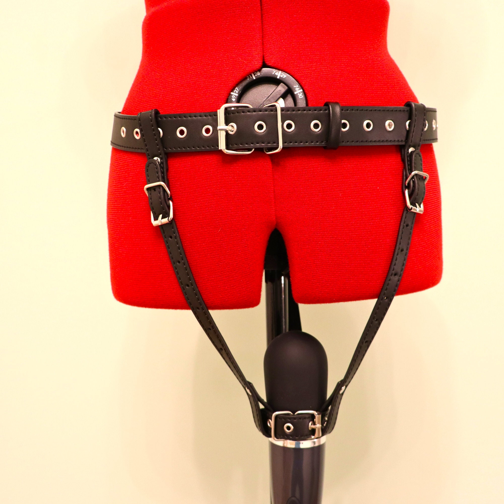 Bdsm Wand Harness Ladies Forced Orgasm Chastity Sex Toy Bondage