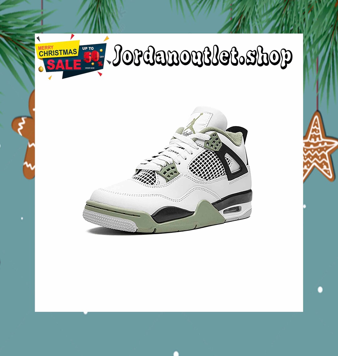 Jordan 4 Air Oil Green Jordan Oil Green SALE 50% All Items - Etsy