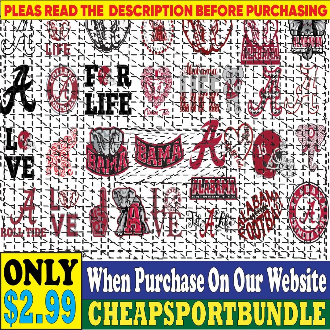 Alabama Crimson Tide Svg Sports Svg Alabama Crimson Tide - Etsy Canada