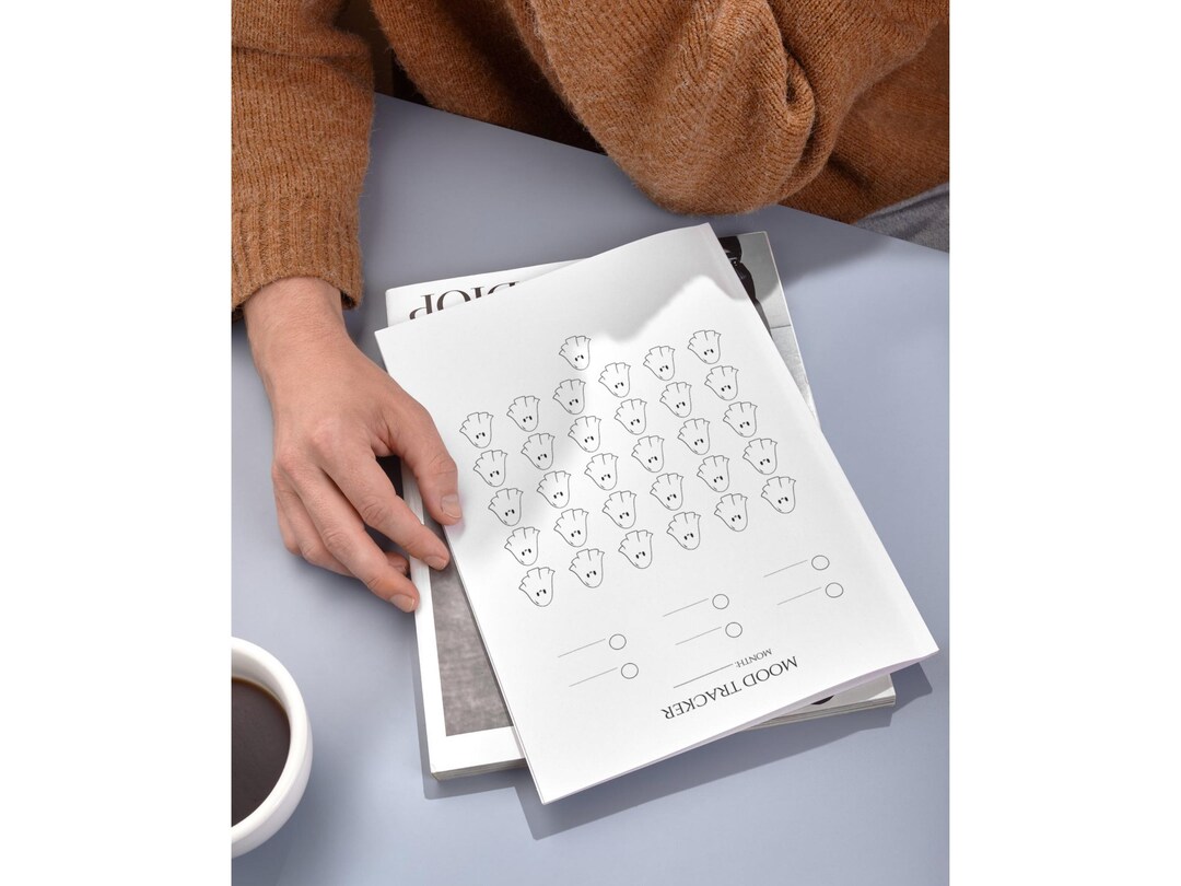 Fall Mood Tracker Printable Journal Page: Mental Health Journal (PDF ...