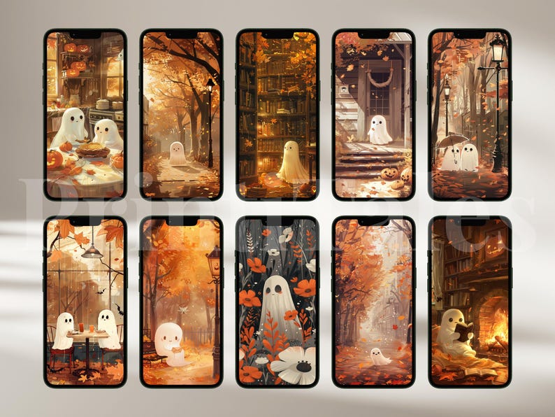 Ghost Phone Wallpapers, Halloween Wallpaper Iphone, Autumn Smartphone ...