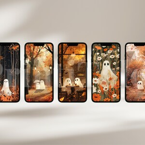 Ghost Phone Wallpapers, Halloween Wallpaper Iphone, Autumn Smartphone ...