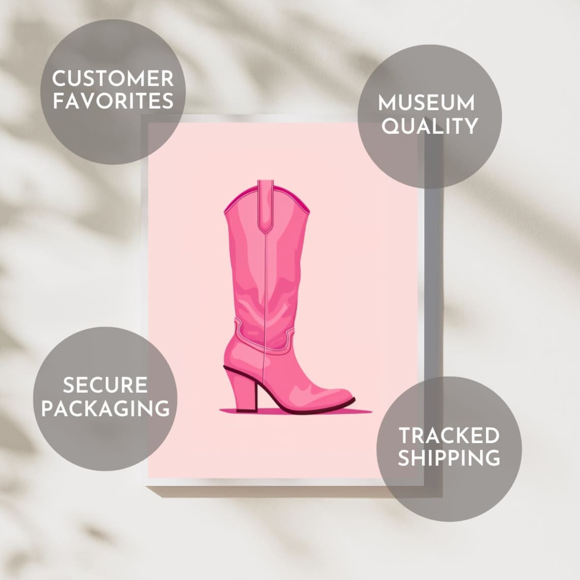 Pink Cowgirl Wall Art, Retro Cowgirl Prints, Preppy Gallery Wall Set 3 ...