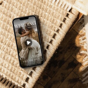 Animated Wedding Invitation Template, Video Invitation, Wedding ...