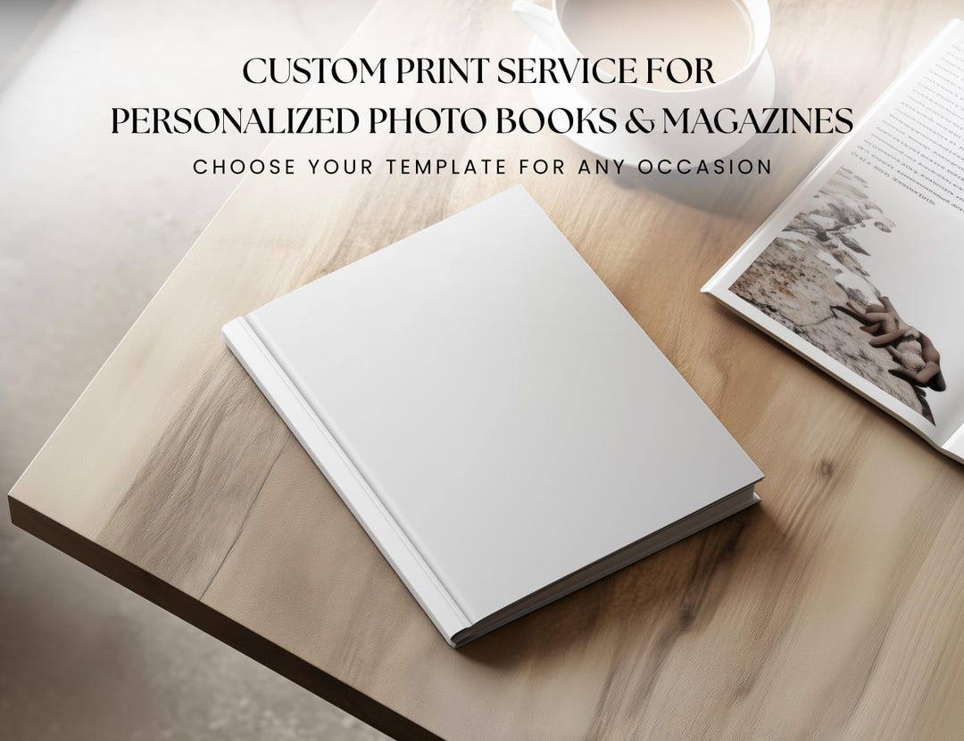 Custom Photo Book Printing Service, Personalized Travel Album, Custom ...