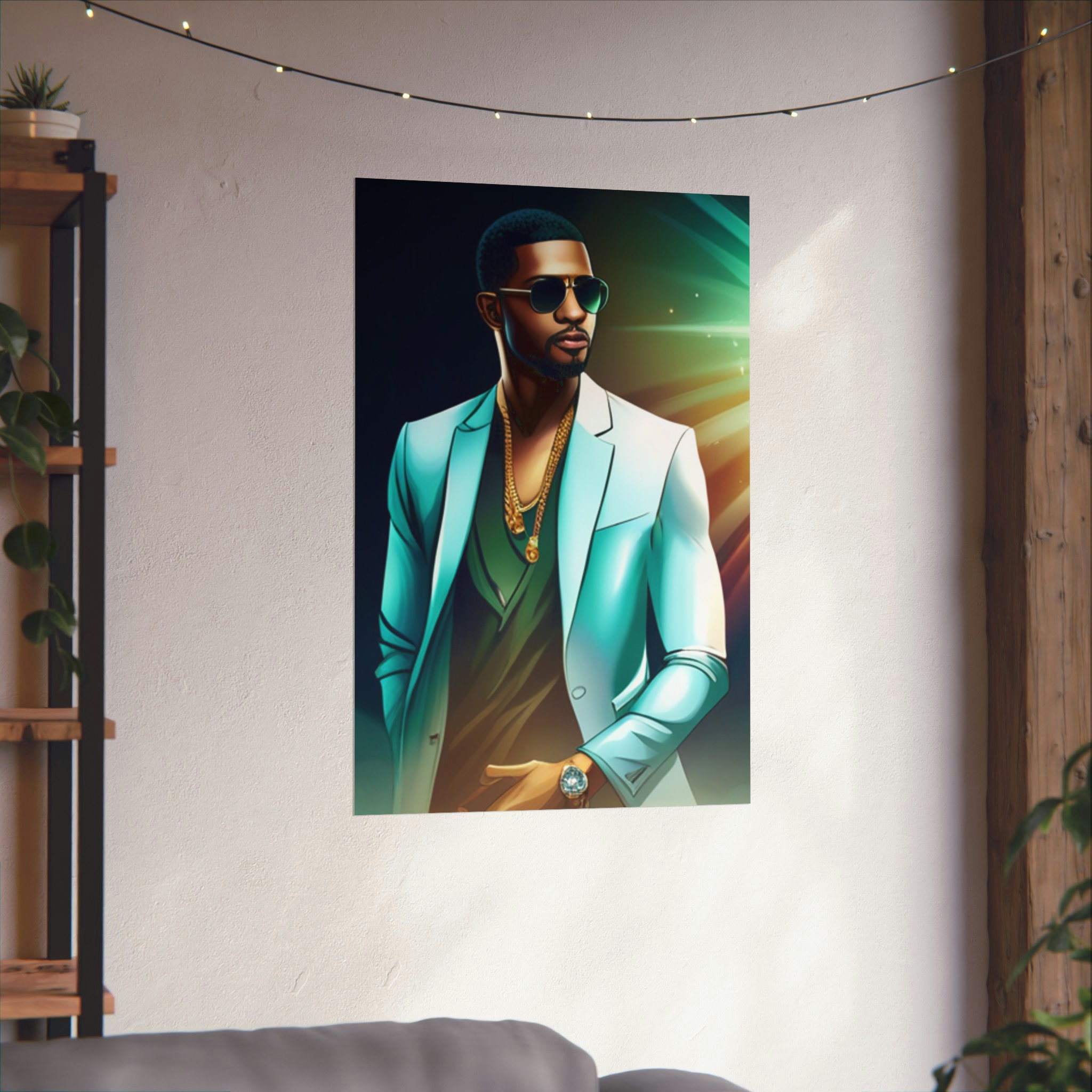 Usher Poster Matte Vertical - Etsy