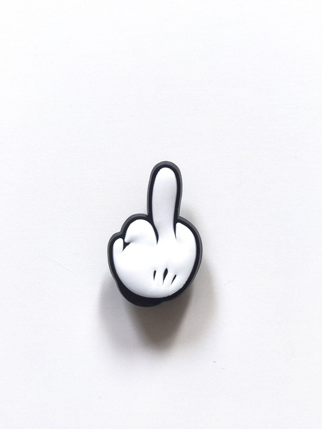 Cartoon Middle Finger Rude Croc Charms PVC Clog Decoration - Etsy