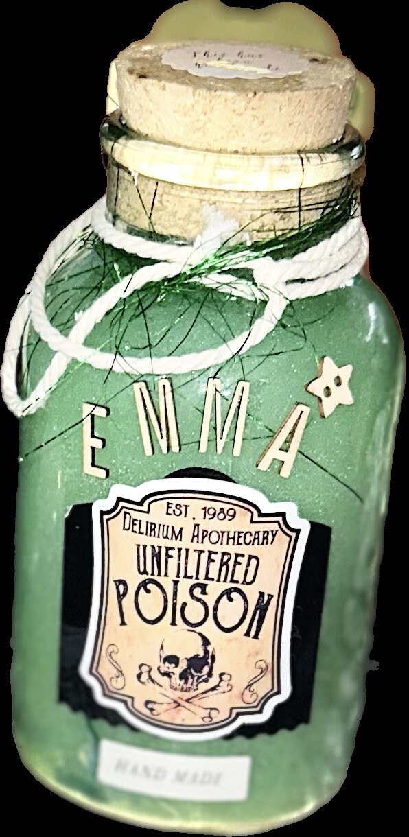 Colour Changing Potion Personalised Gift Make Your Own Potion Shelf ...