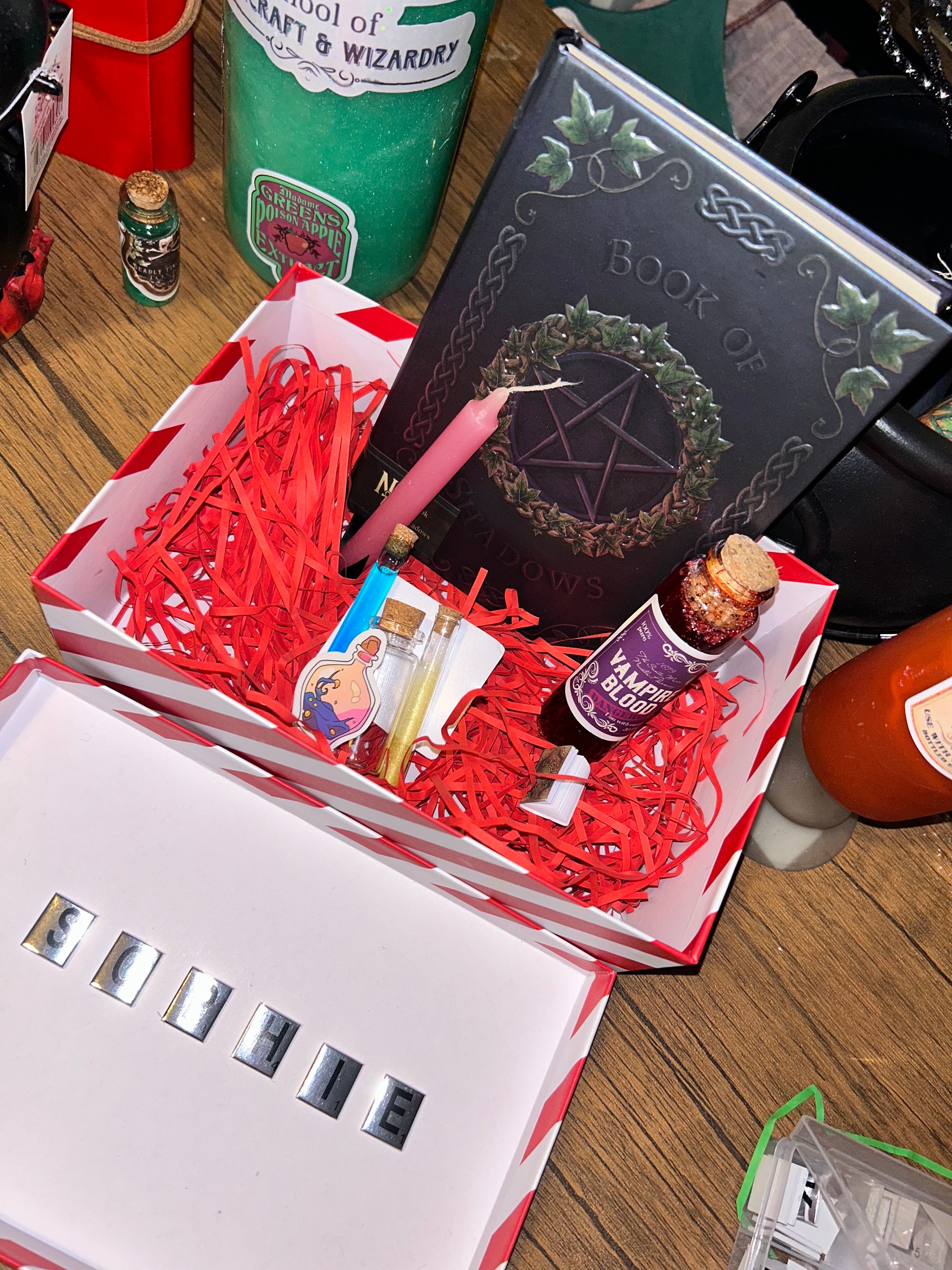 Girls Personalised Potion Making Set Non-toxic Potion Ingredients Spell ...