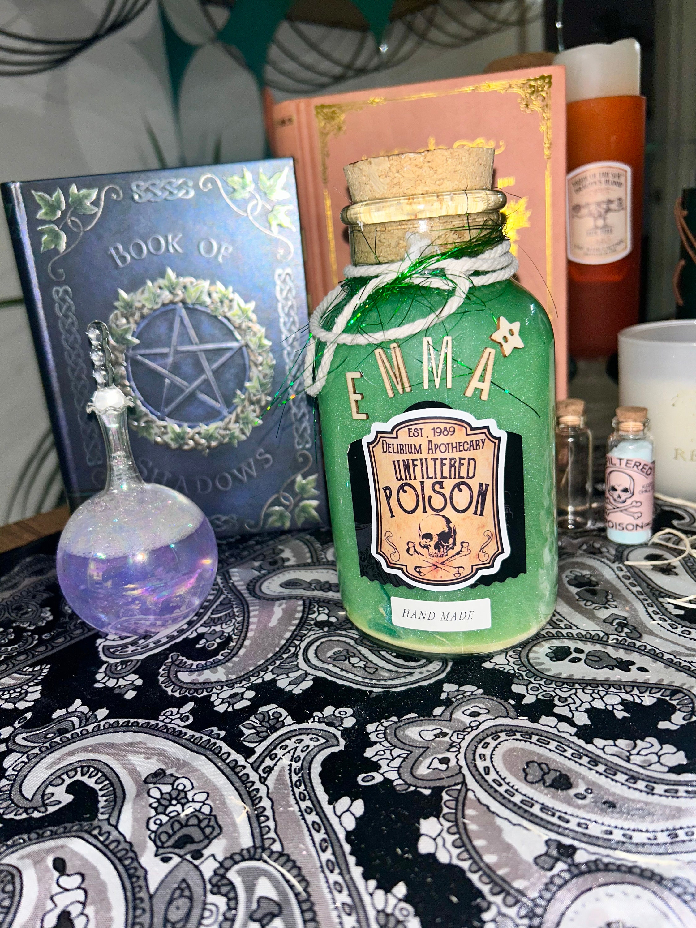 Colour Changing Potion Personalised Gift Make Your Own Potion Shelf ...