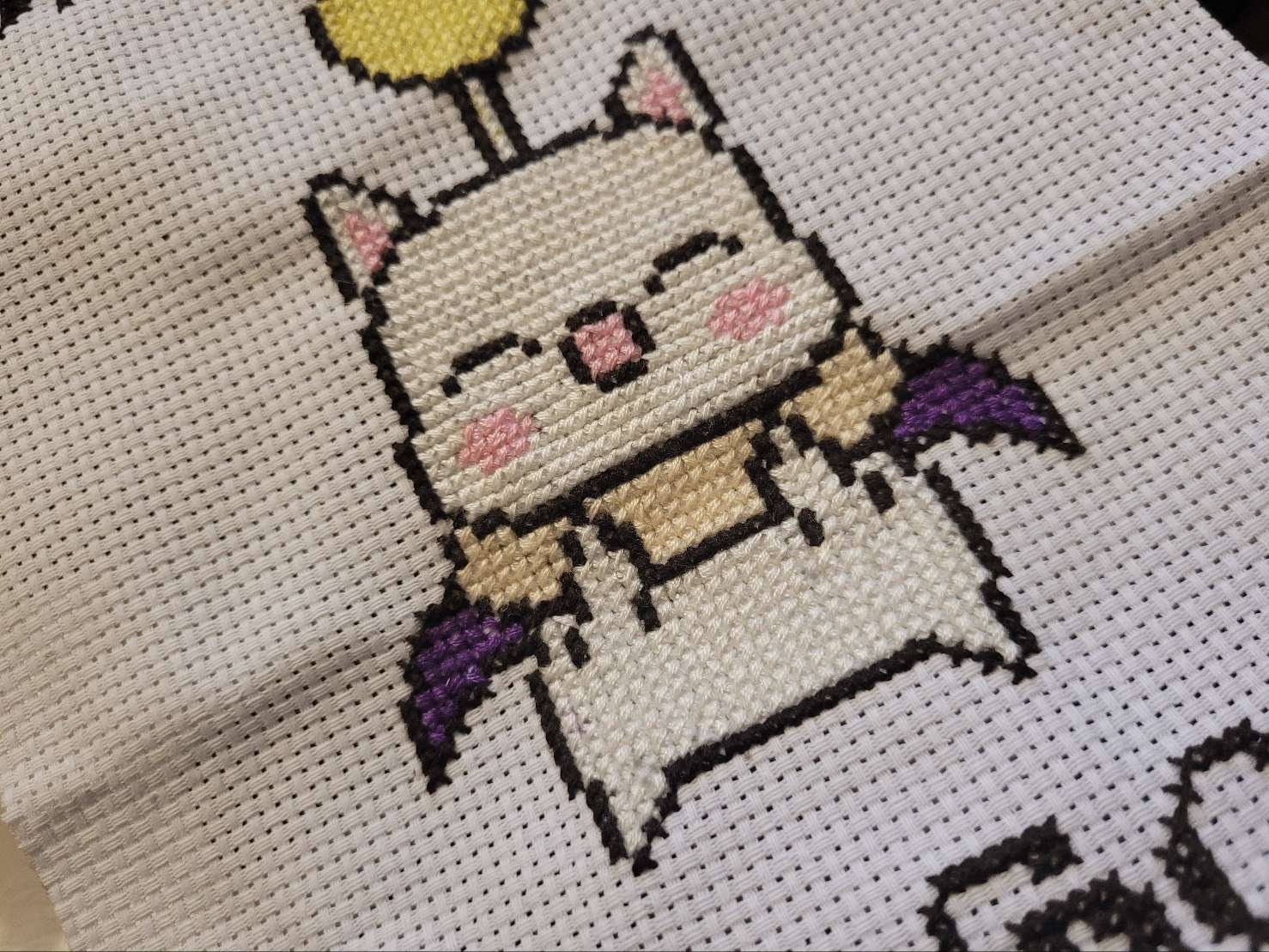 Snarky Moogle Cross-stitch Pattern PDF Download - Etsy
