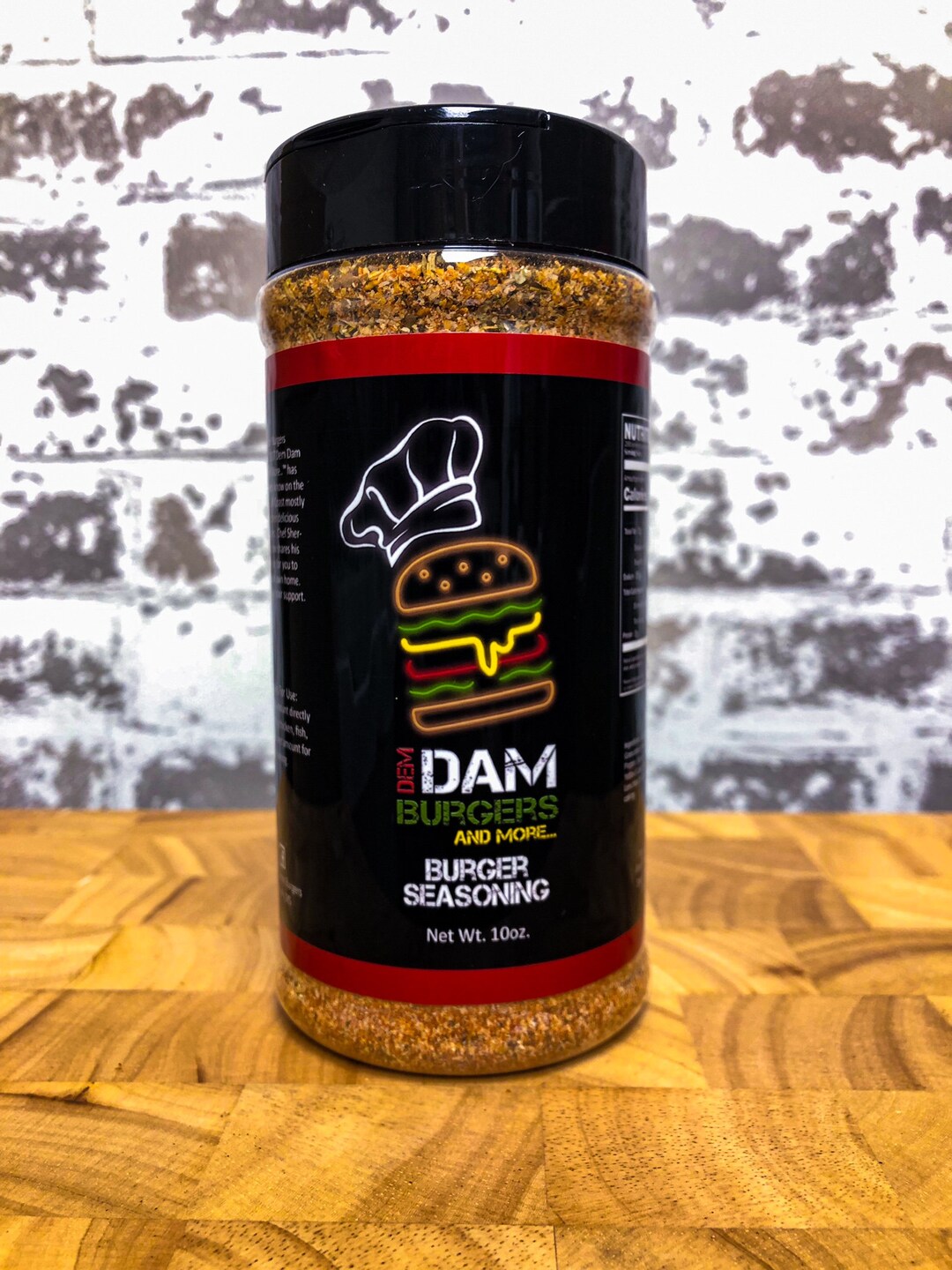 DEM DAM BURGERS Burger Seasoning 10oz - Etsy