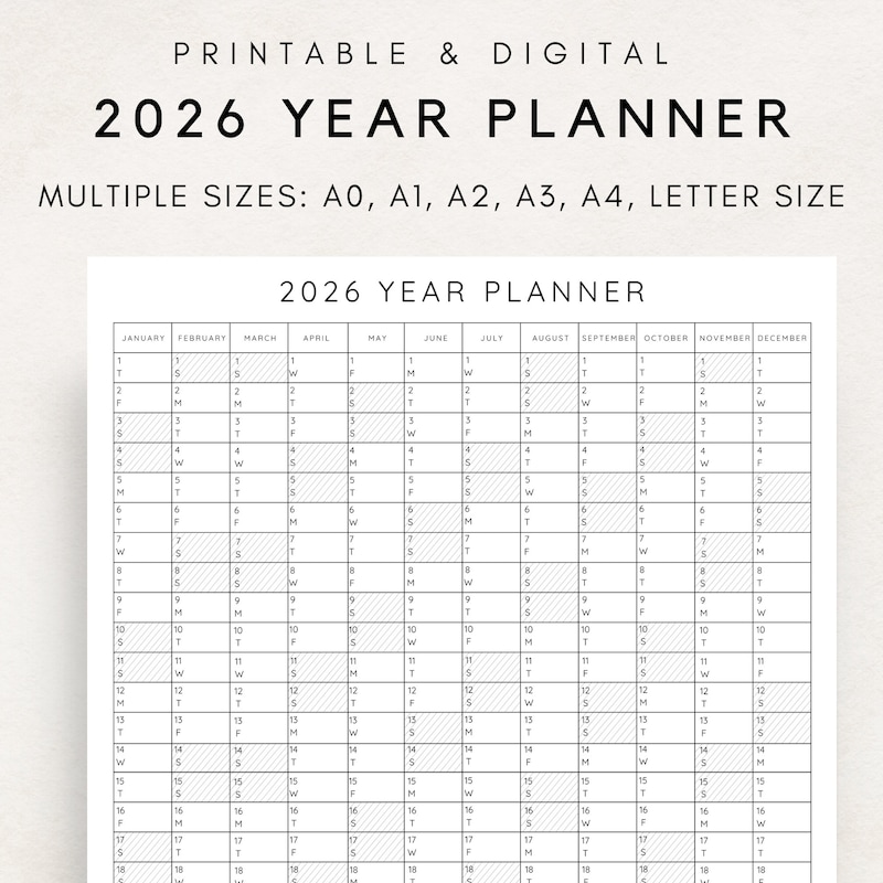 Calendars/planners - Etsy UK