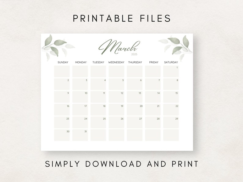 2024-2025 Calendar Printable, Monthly Calendar 2024 2025, Monthly ...