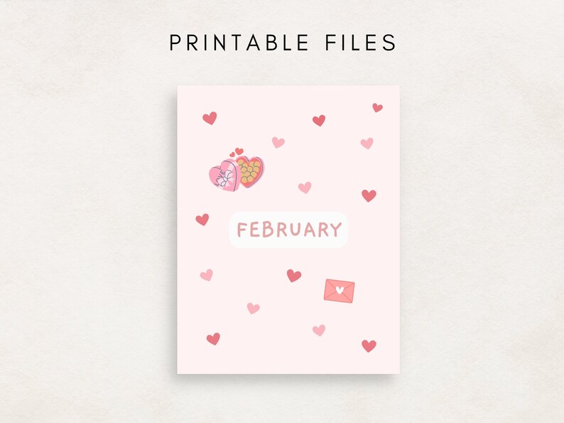 Monthly Cover Pages, Monthly Title Pages, 12 Month Cover Pages, Monthly ...