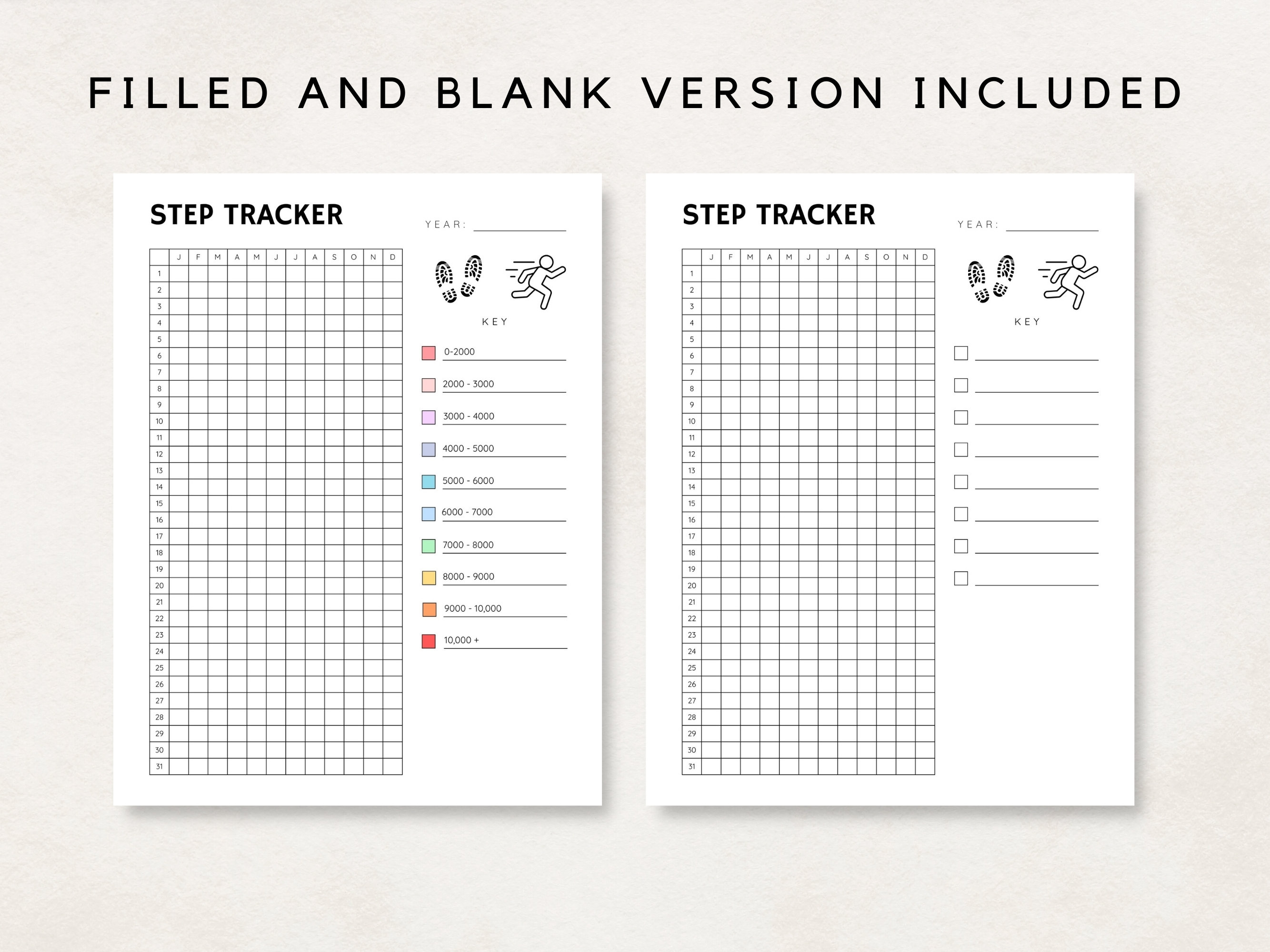 Step Tracker, Exercise Tracker, Walking Tracker, Workout Tracker, Step ...