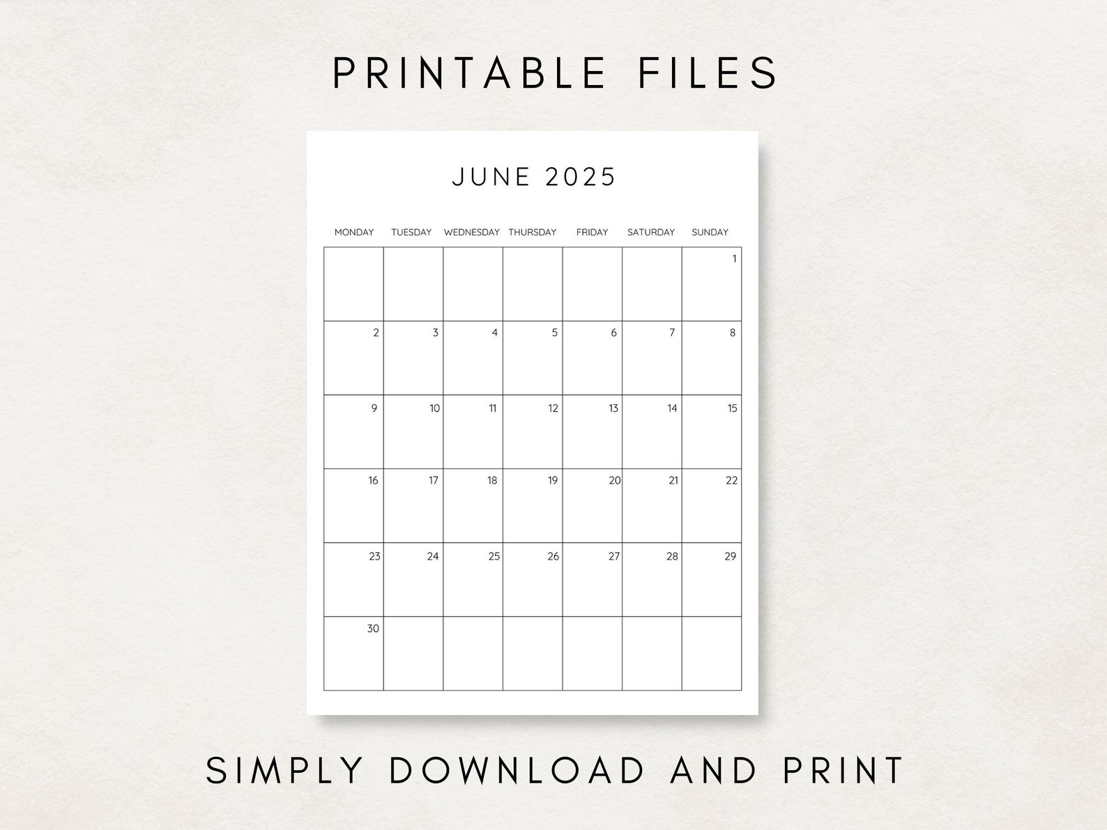 Calendar 2024- 2025 Printable, Monthly Calendar, Fillable Calendar ...