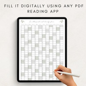 2024 Yearly Planner Printable, Yearly Planning Calendar, Calendar ...