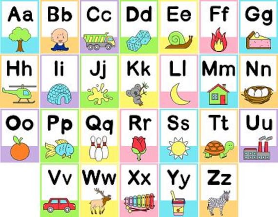Alphabet Wall Frieze