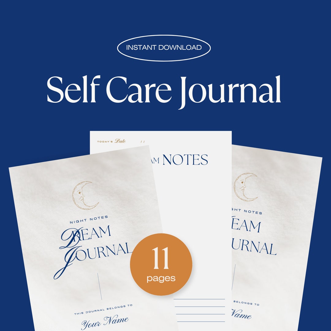 Self Care Wellness Journal Instant Download Mindfulness Self Love ...