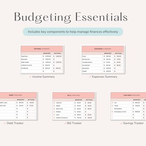 Simple Budget Planner Spreadsheet Google Sheets Budget by Paycheck ...