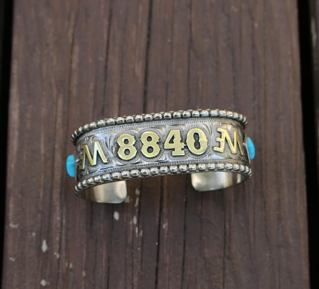 Custom Brand Cuff//western Cuff//cuff Bracelet//western Bracelet - Etsy