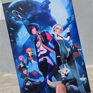 Persona 3 SEES Team Aigis and Makoto Room Decor Print - Etsy