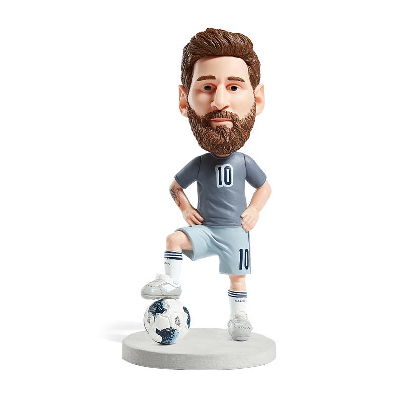Reservation and Customized Messi Resin Doll Figures - Etsy