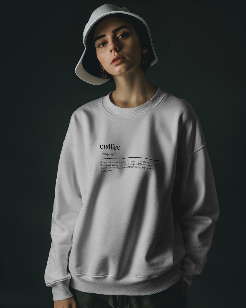 Personalized Custom Definition Sweatshirt, Unique Design Jumper, Custom ...