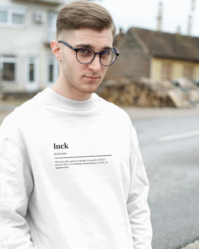 Personalized Custom Definition Sweatshirt, Unique Design Jumper, Custom ...