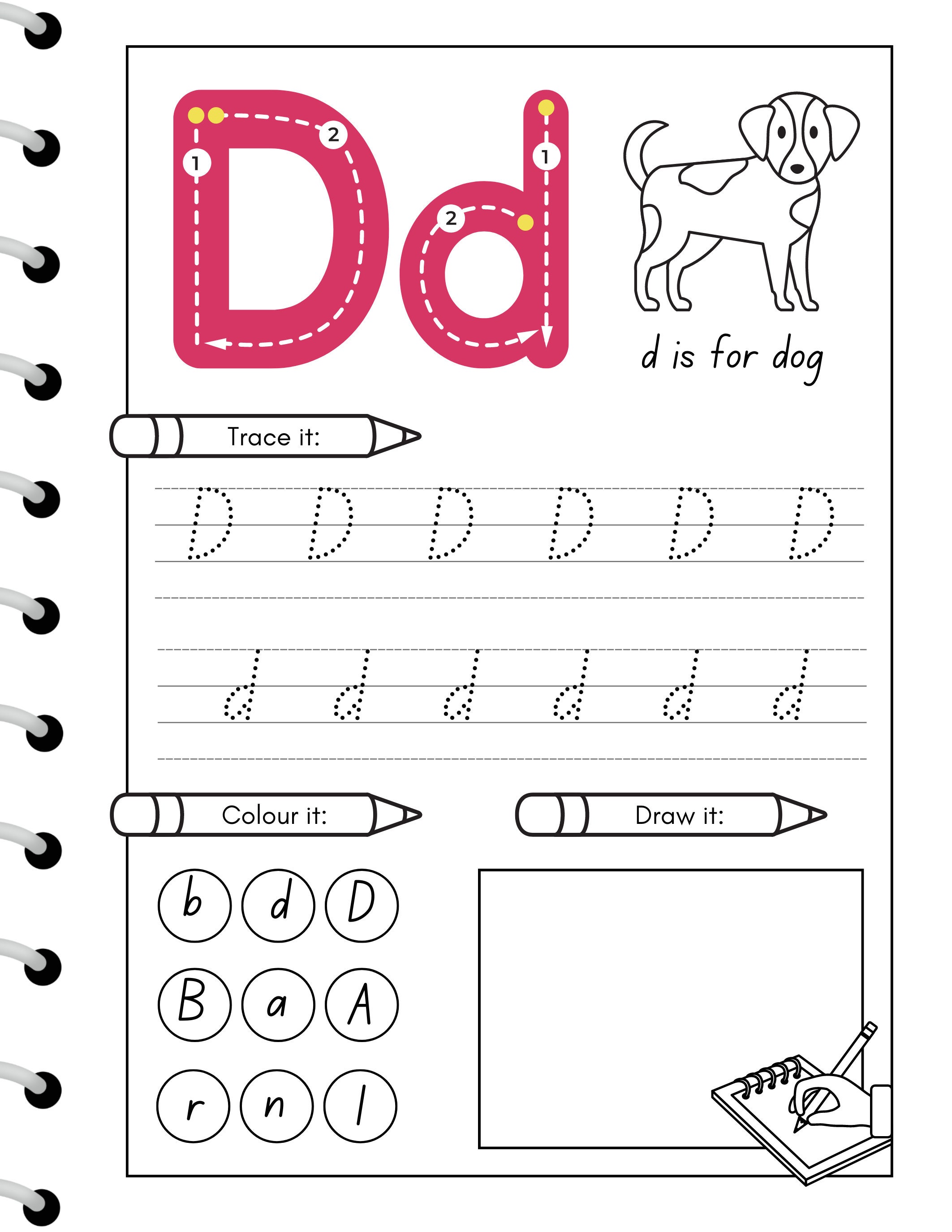 ABC Affirmations Coloring Book: Practice for Kids Ages 3 tracing With ...