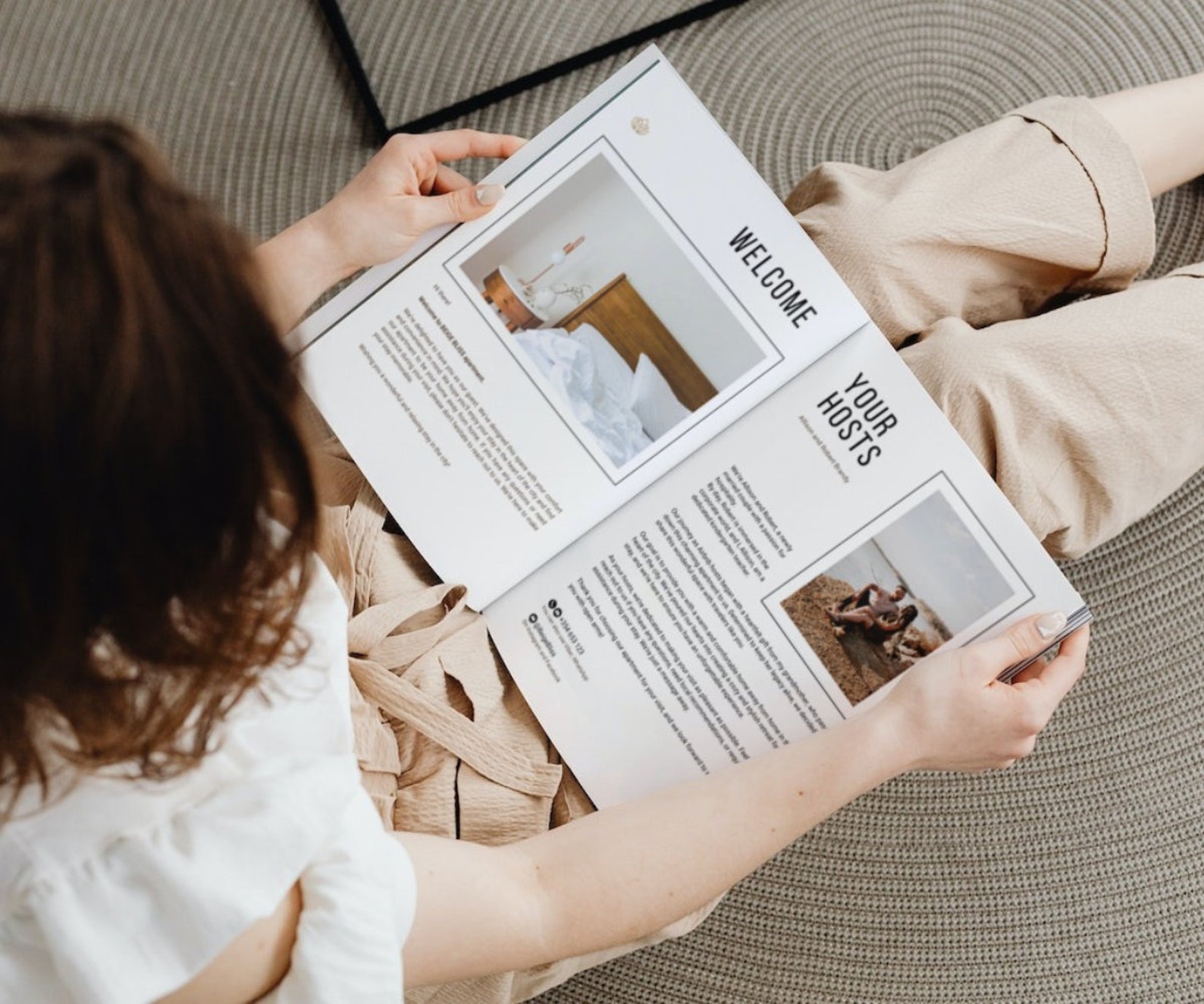 Editable Modern Welcome Book / Brochure for Airbnb Hosts - 18 ...