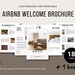 Editable Modern Welcome Book / Brochure for Airbnb Hosts - 18 ...